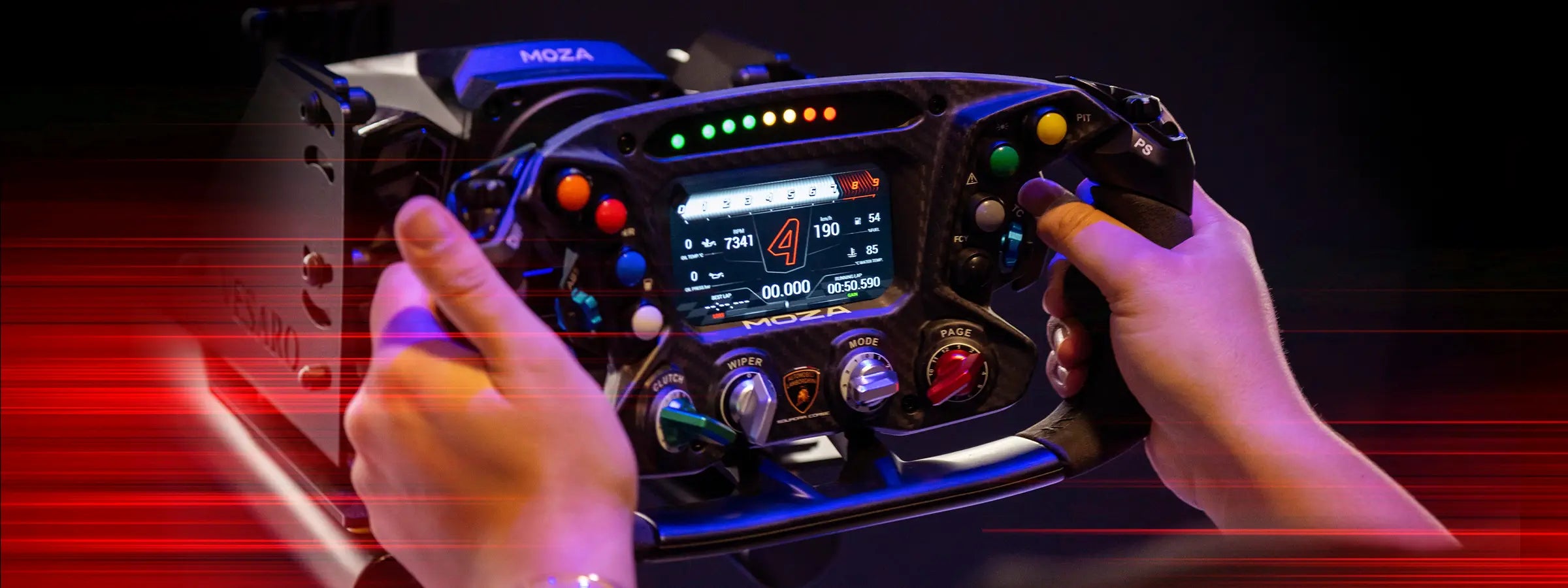 Officially Licensed Racing Wheels | Lamborghini & Porsche | MOZA US ...