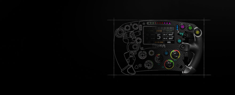 MOZA FSR2 Formula Wheel (US) | 280mm Racing Wheel – MOZA Racing US