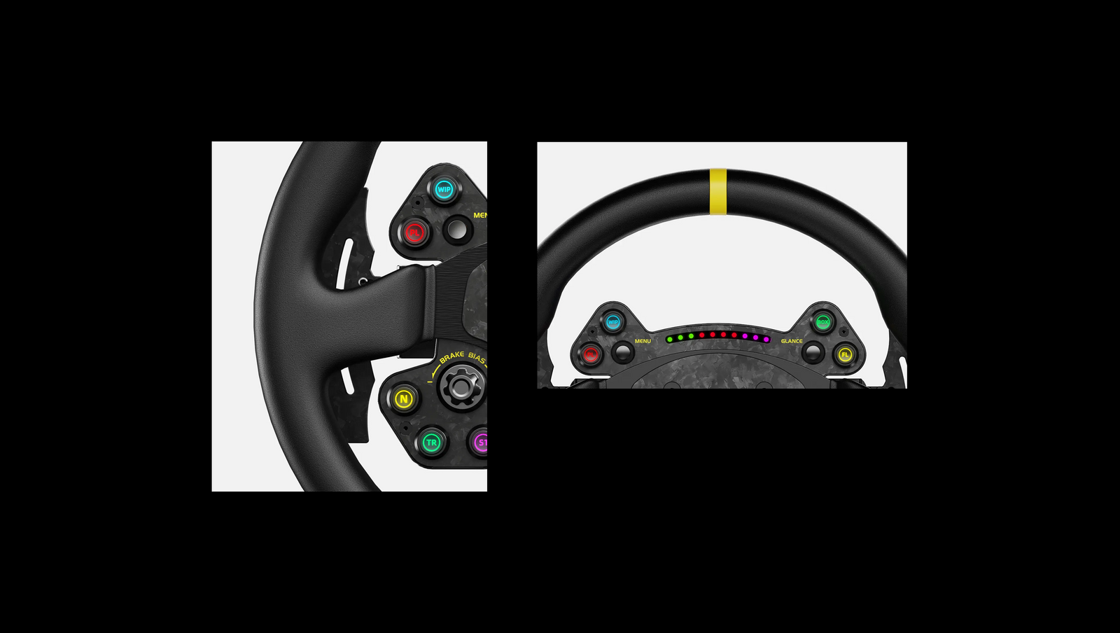 MOZA RS V2 Steering Wheel USA | 13-Inch Racing Wheel, Dual-Clutch ...