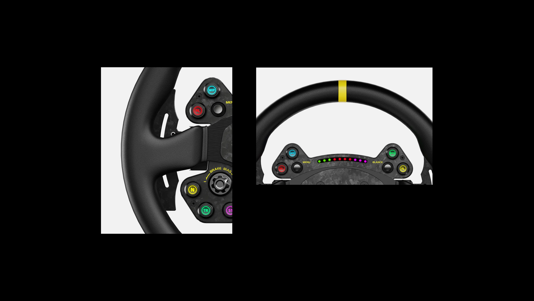 MOZA RS V2 Steering Wheel USA | 13-Inch Racing Wheel, Dual-Clutch ...