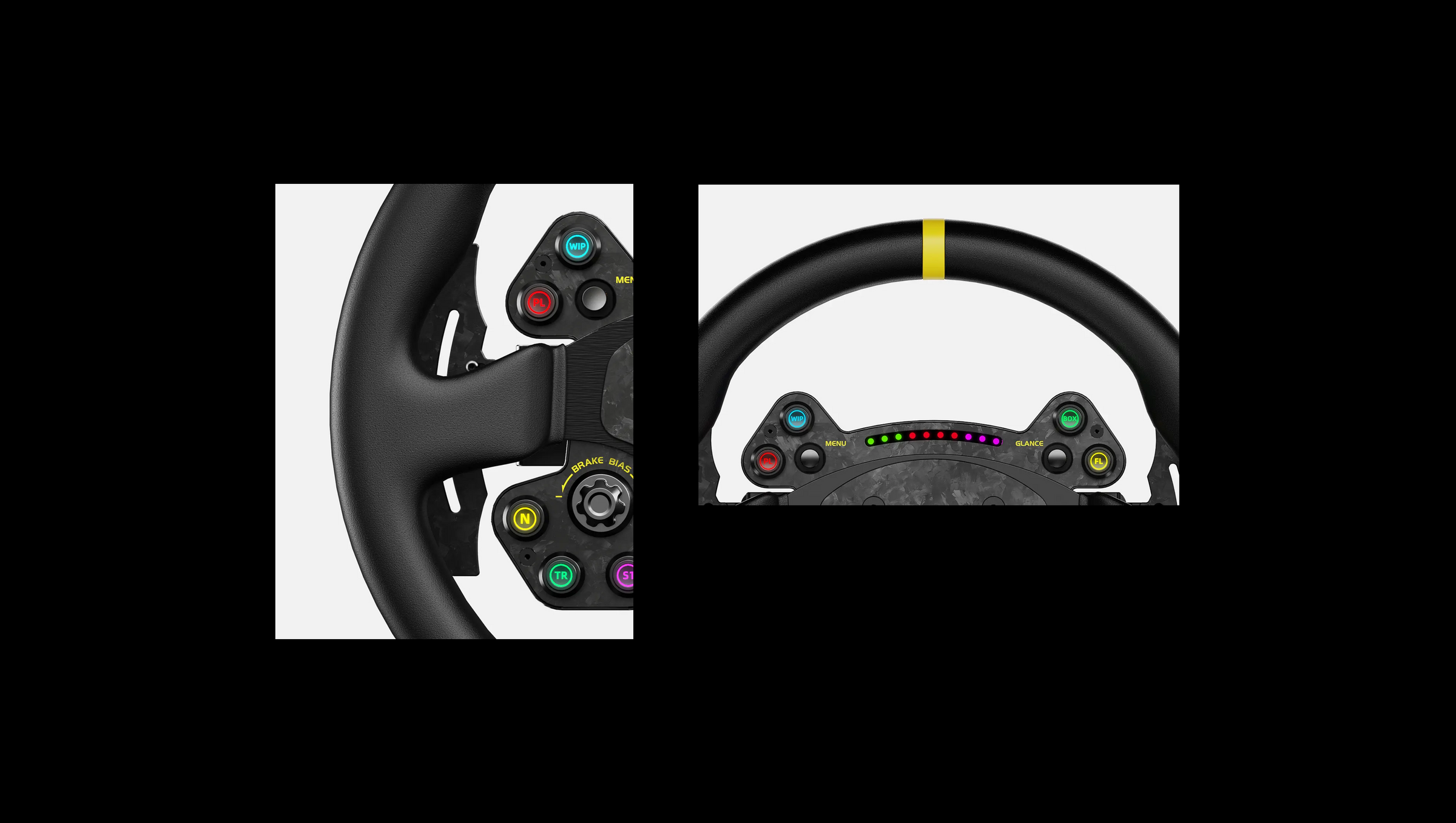 MOZA RS V2 Steering Wheel USA | 13-Inch Racing Wheel, Dual-Clutch ...