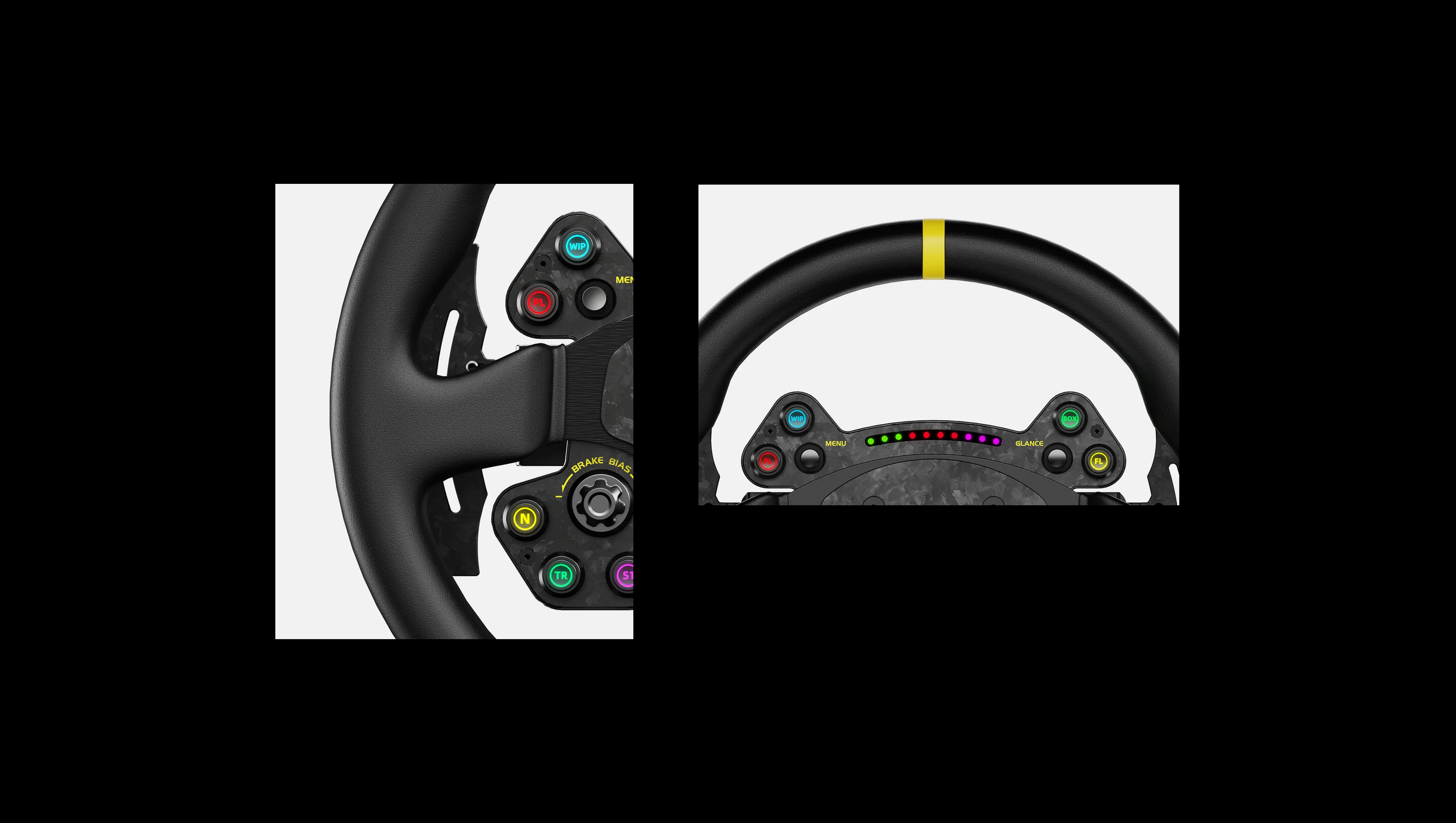 MOZA RS V2 Steering Wheel USA | 13-Inch Racing Wheel, Dual-Clutch ...