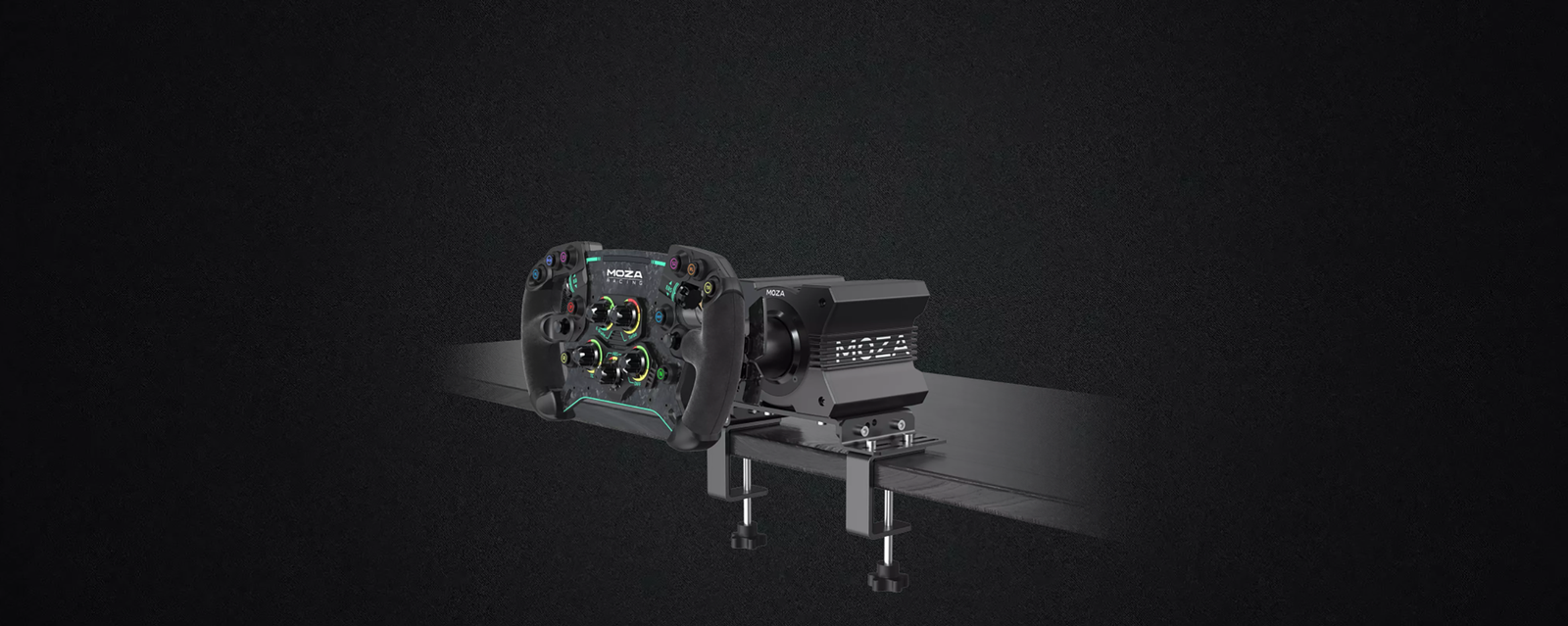 MOZA Racing | Desk Clamp Mount for Direct Drive Wheel Bases – MOZA ...