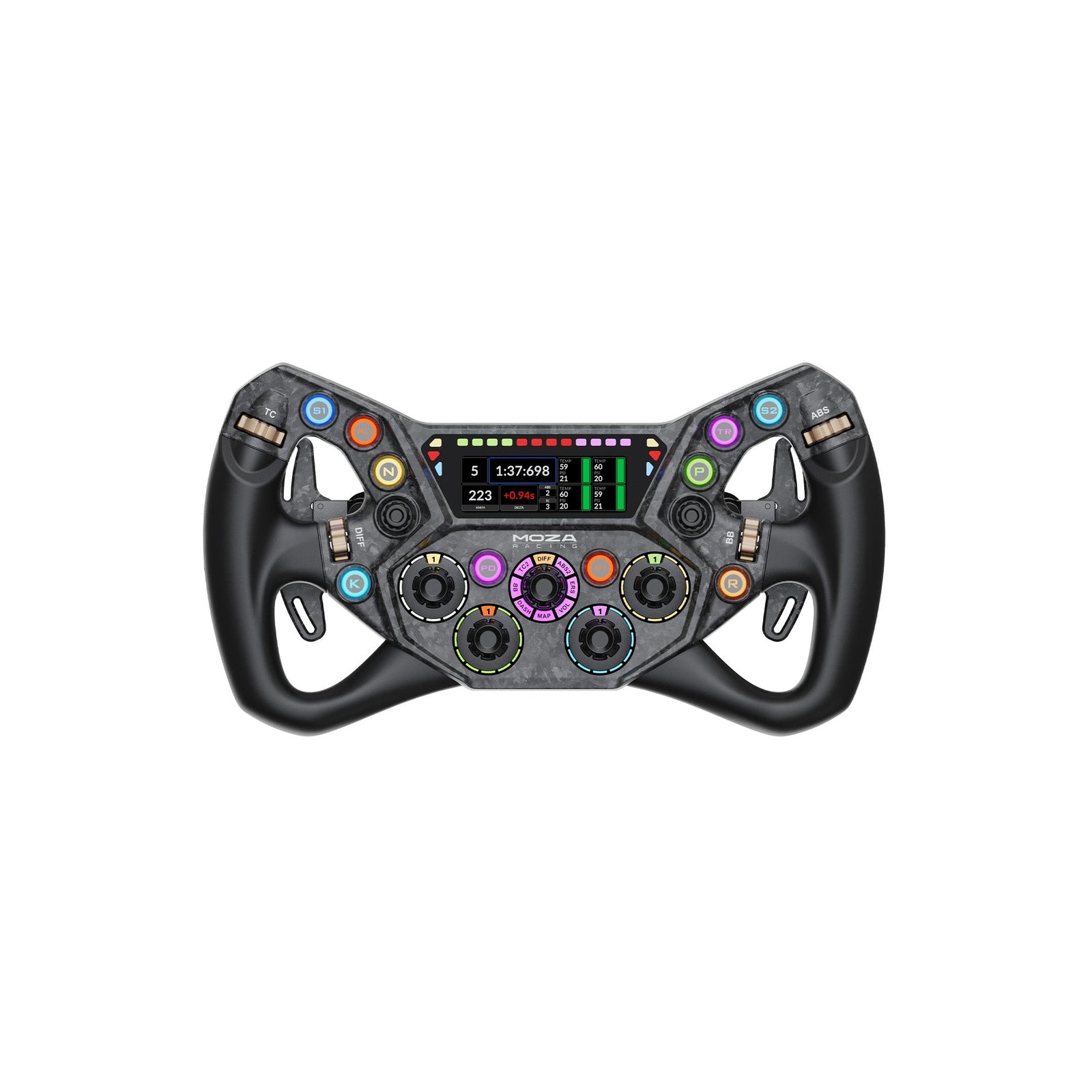 MOZA KS Pro Steering Wheel | 300mm Butterfly GT Wheel – MOZA Racing US