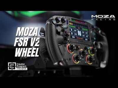 MOZA FSR2 Formula Wheel | 280mm Carbon Fiber Racing Wheel – MOZA Racing US